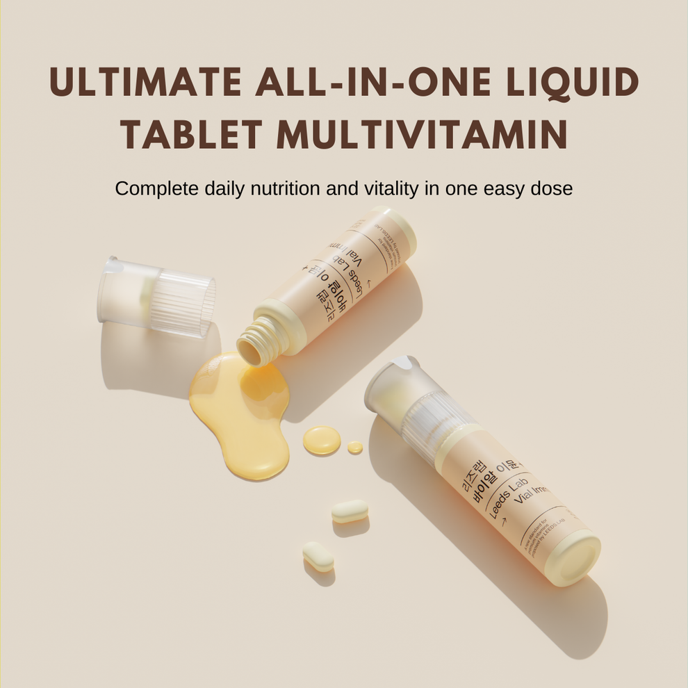 Buy Daily Leeds Lab Vial Immune Plus Multivitamin Supplements – Livingstone